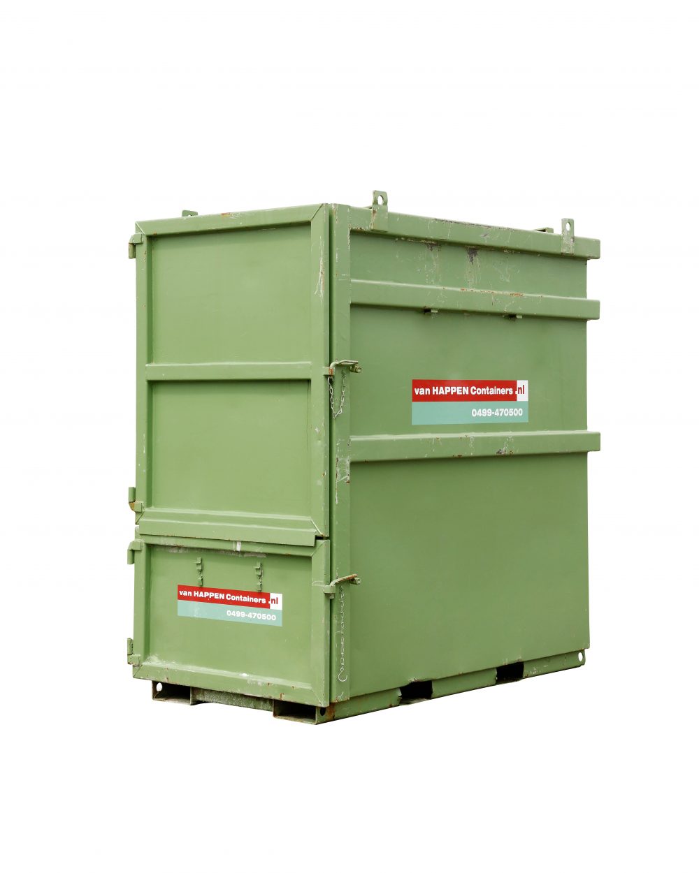 Soorten en maten Afvalcontainers - Van Happen Containers