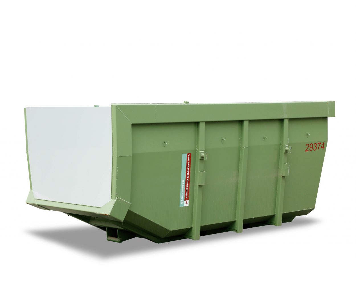 Soorten en maten Afvalcontainers - Van Happen Containers