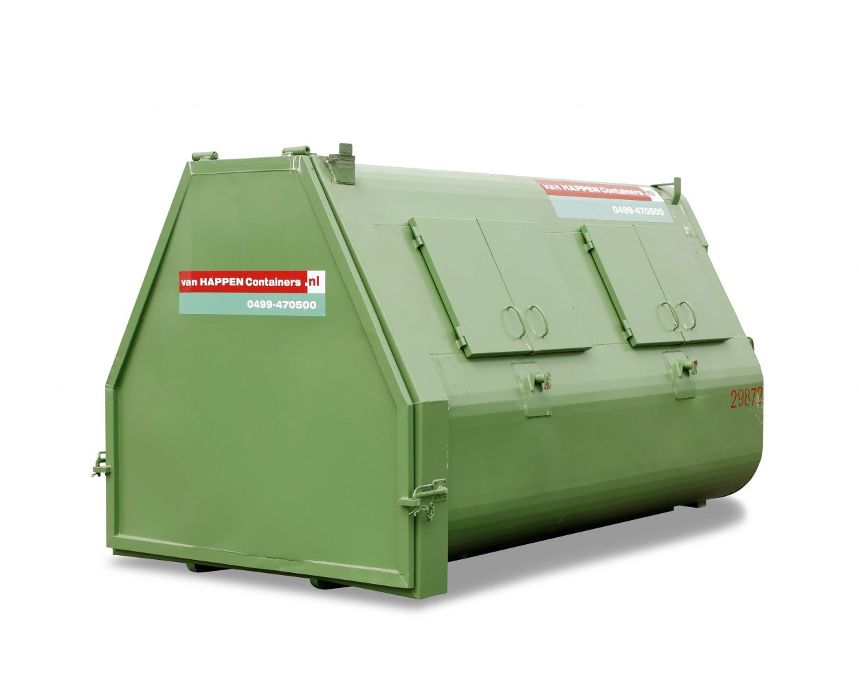 Soorten en maten Afvalcontainers - Van Happen Containers